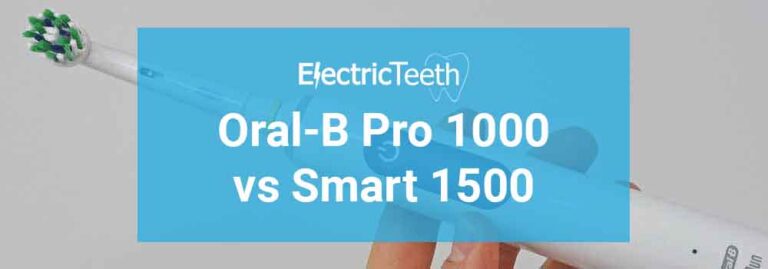Oral B Pro 1000 Vs 1500